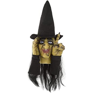 Window Tapping Witch Animatronic | BuyzDirect.com